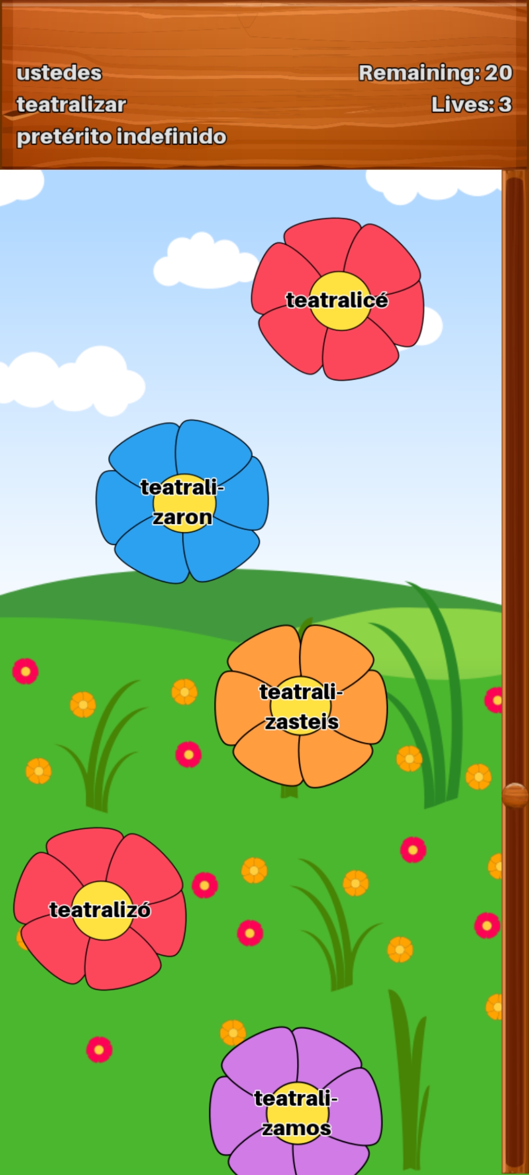 Spanish Verb of the day - DOMA Games