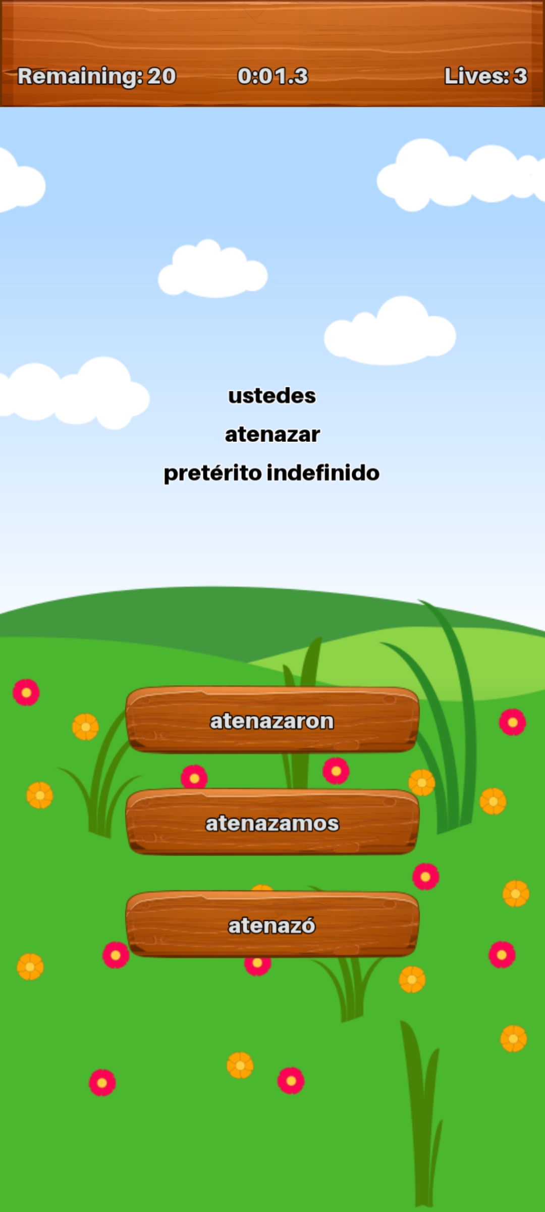 Spanish verb of the day - DOMA Games