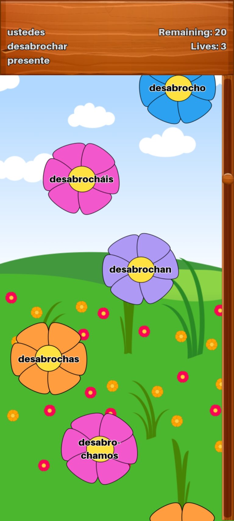 Spanish verb of the day - DOMA Games