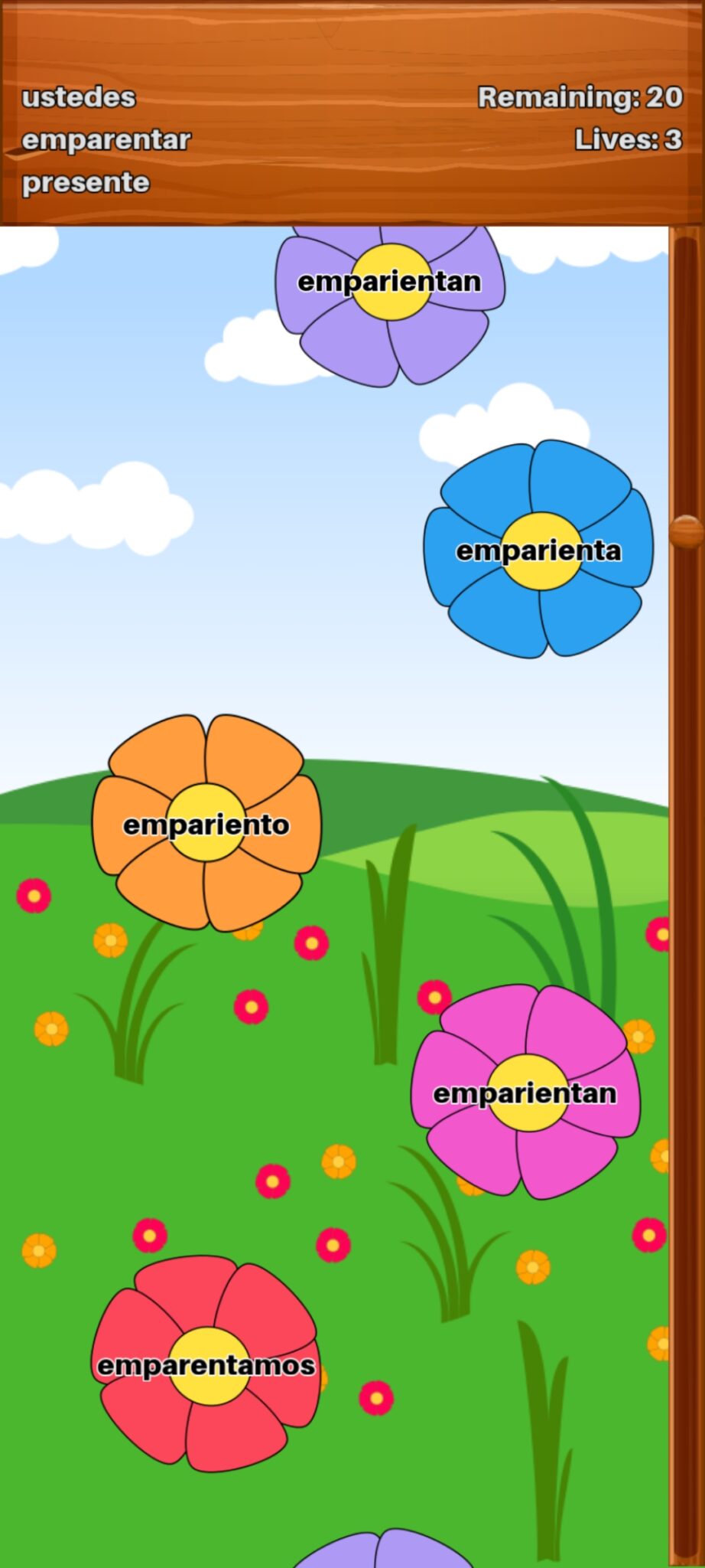Spanish verb of the day - DOMA Games