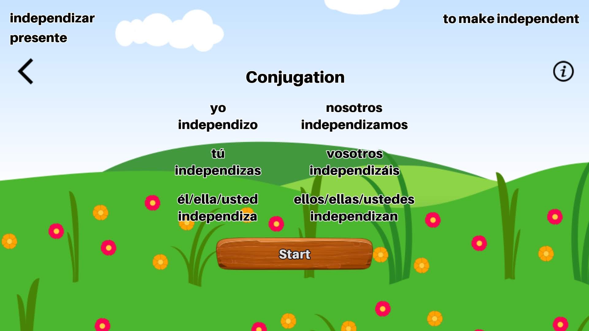 Verb of the Day: Independizar 🚀 - DOMA Games