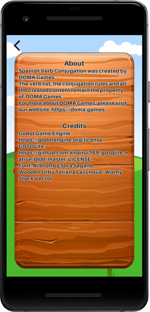 Spanish Verb Conjugation – DOMA Games