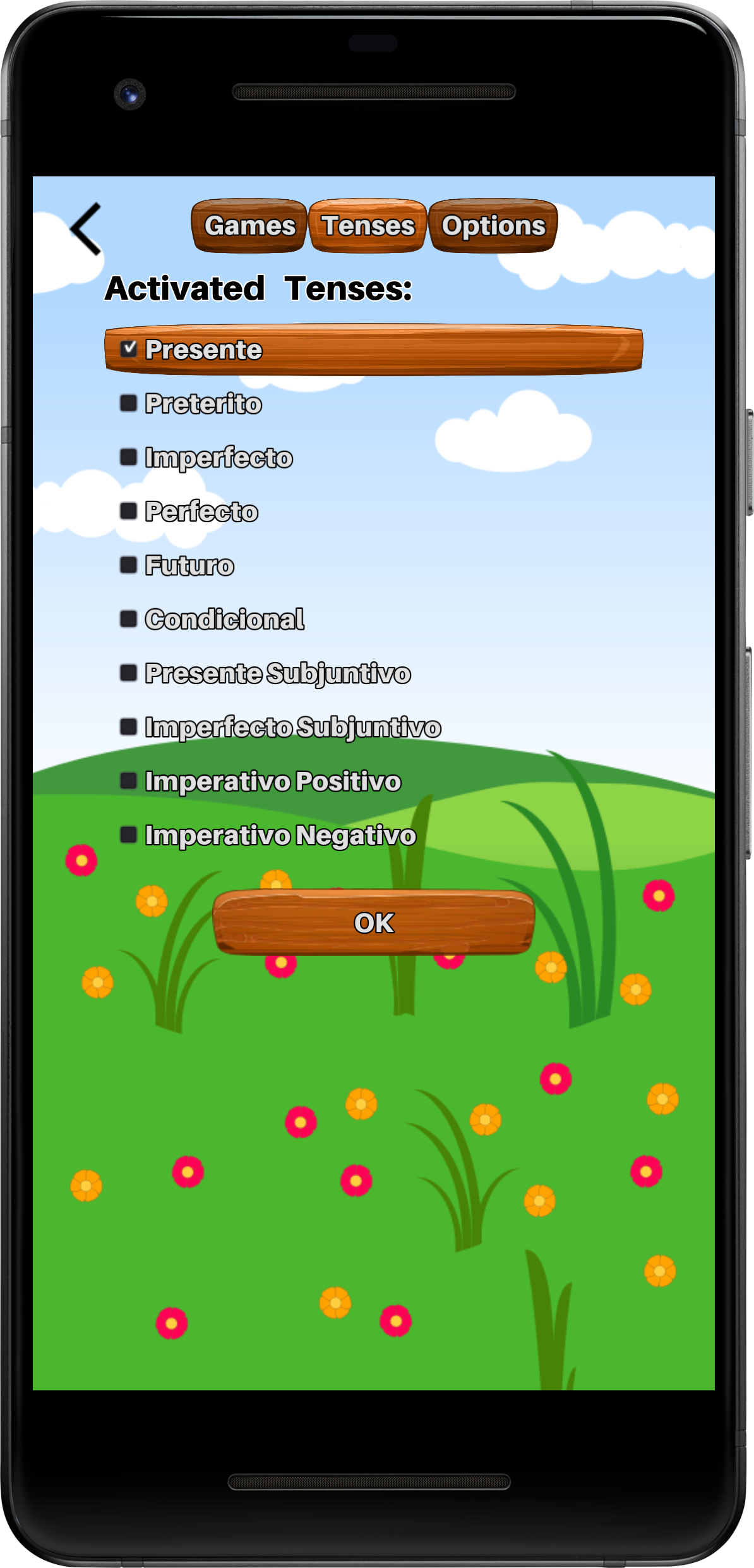 Spanish Verb Conjugation – DOMA Games